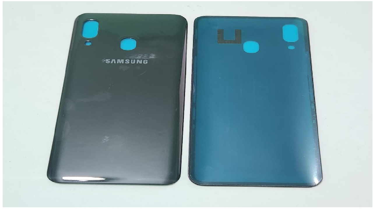 TAPA C/LOGO SAM A20(A205) NEGRO